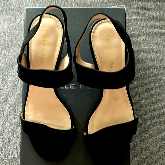 Pelle Moda | Shoes | Open Toe With Single Strap Across The Vamp | Poshmark